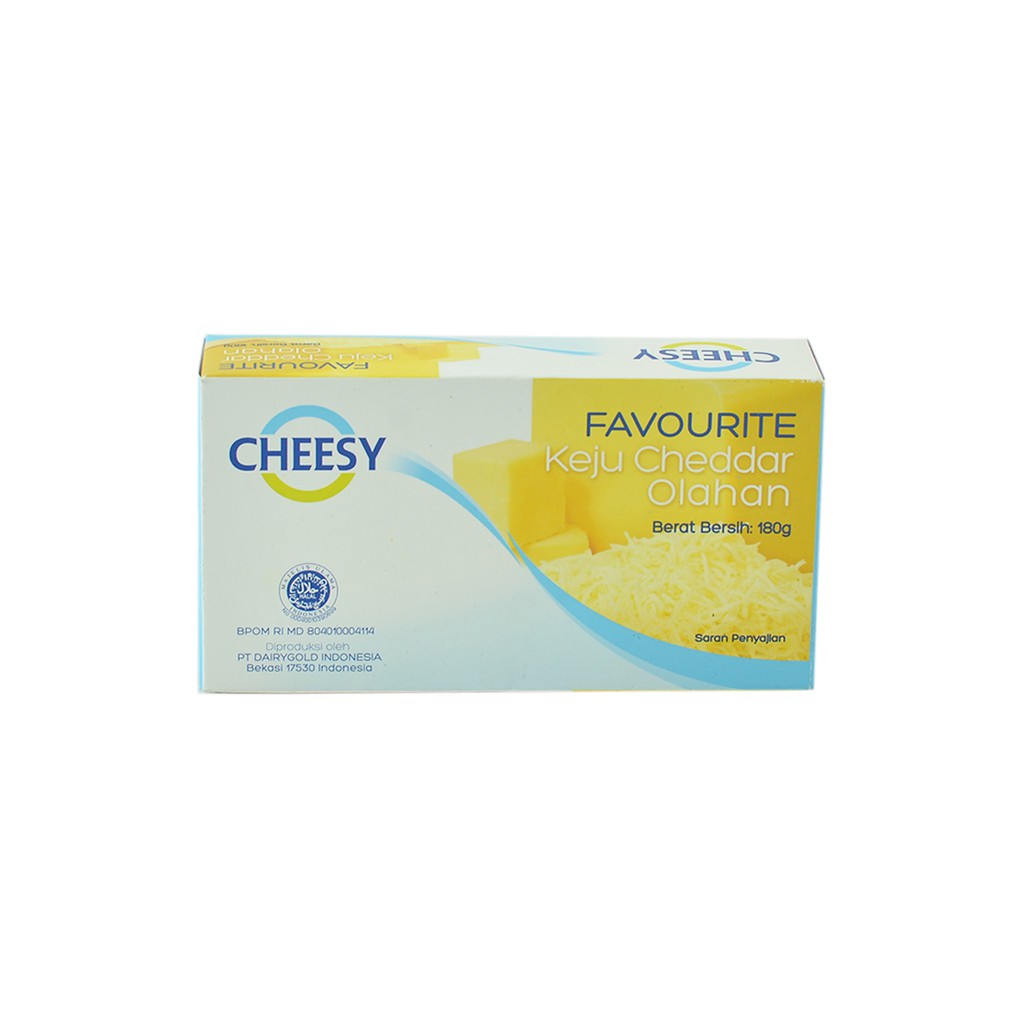 KEJU CHEESY FAVOURITE CHEDDAR CHEESE 170GR | Shopee Indonesia