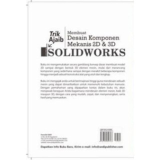 Jual Buku Trik Ajaib: Membuat Desain Komponen Mekanis 2D Dan 3D ...