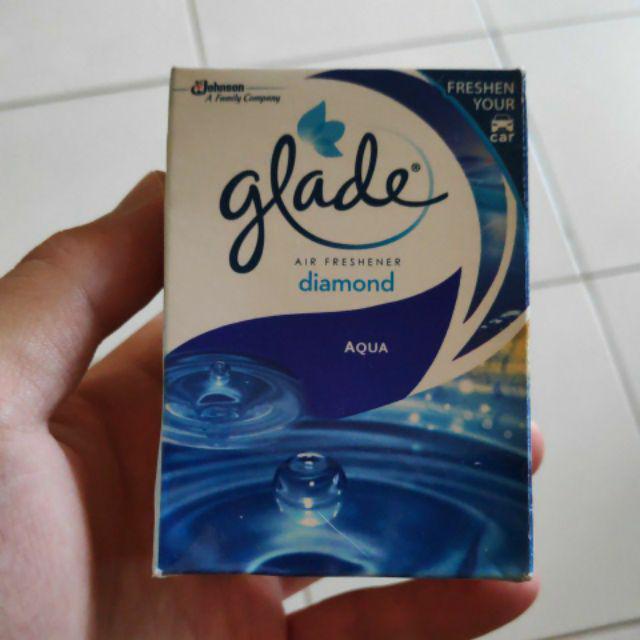 Glade Diamond Car Perfume Aqua Reguler 80 ml | Shopee Indonesia