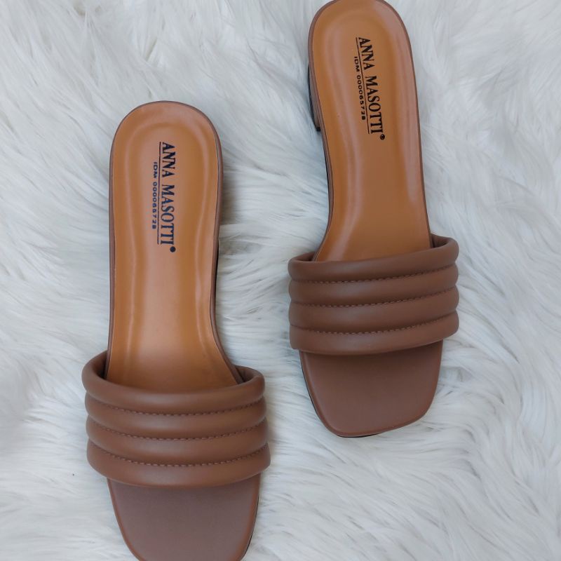 Jual NEW SANDAL ANNA MASOTTI KOKOP HAK TAHU 3CM | Shopee Indonesia