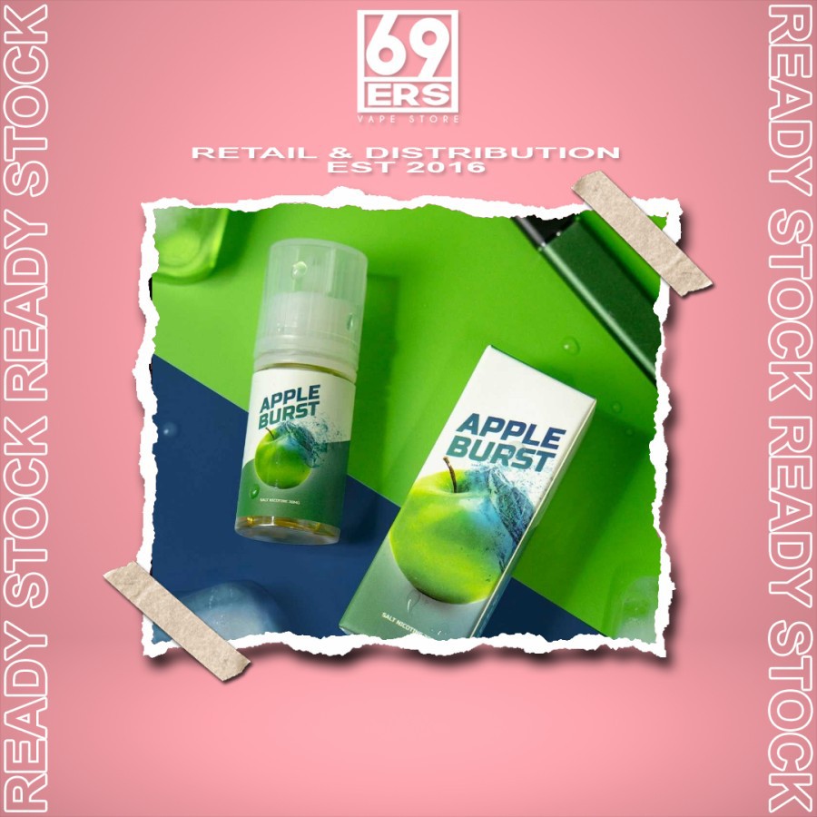 Jual Liquid Foom Apple Burst Salt Nic 30ml By Foom.id Indonesia|Shopee ...