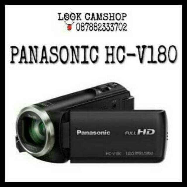 Jual HANDYCAM CAMCORDER PANASONIC HC-V180 PANASONIC V180 PANASONIC V ...
