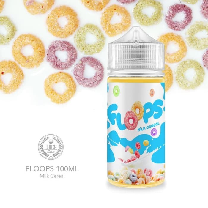 Jual Original Floops Milk Cereal 100ML by Indonesia Juice Cartel 100% ...