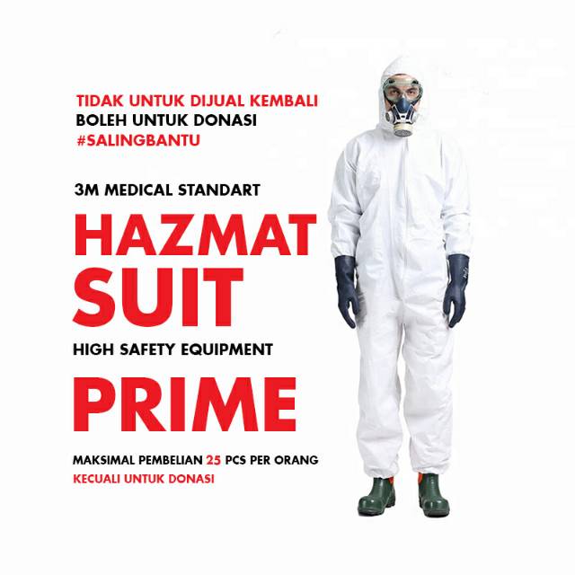 Jual HAZMAT SUIT / BAJU APD MEDIS / ALAT PELINGDUNG DIRI | Shopee Indonesia