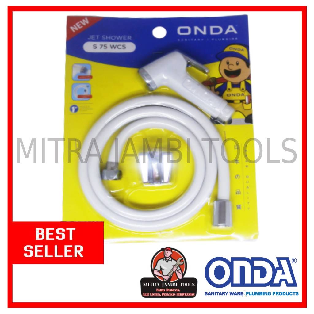 Jual SEMPROTAN TOILET KLOSET HAND SHOWER TOILET PVC ONDA | Shopee Indonesia