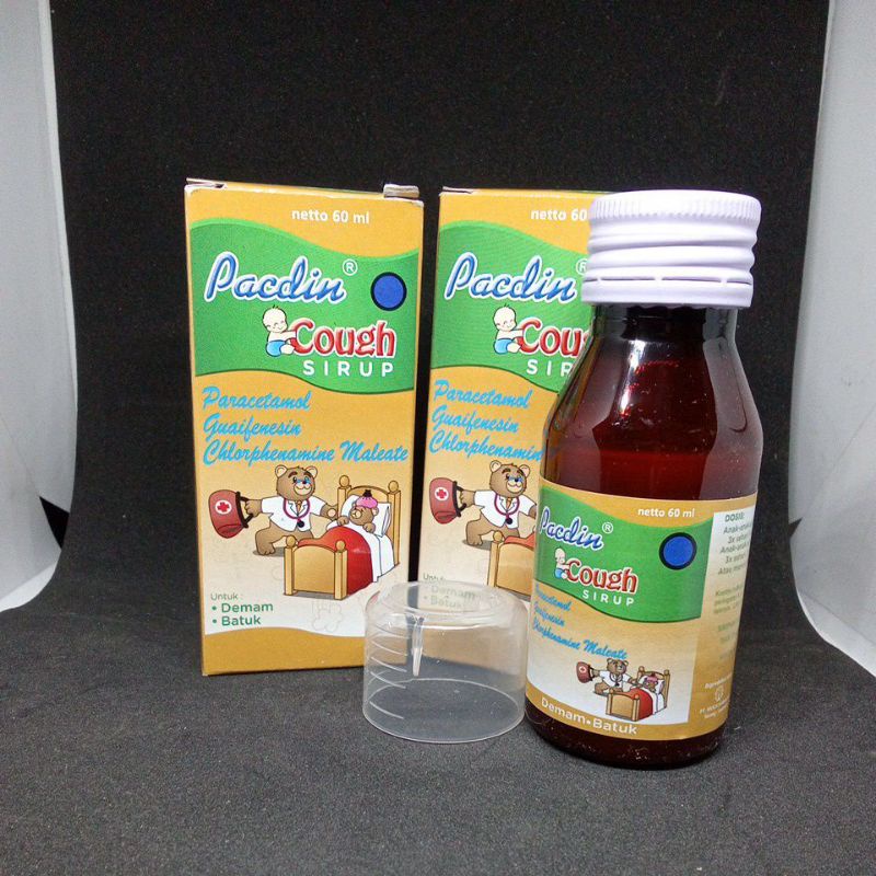 Jual Pacdin cough Syrup | ori/straw | Shopee Indonesia