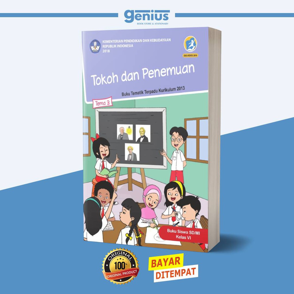 Jual Kls 6 Tema 3 Tokoh dan Penemuan Buku Siswa Tematik BSE SD | Shopee Indonesia