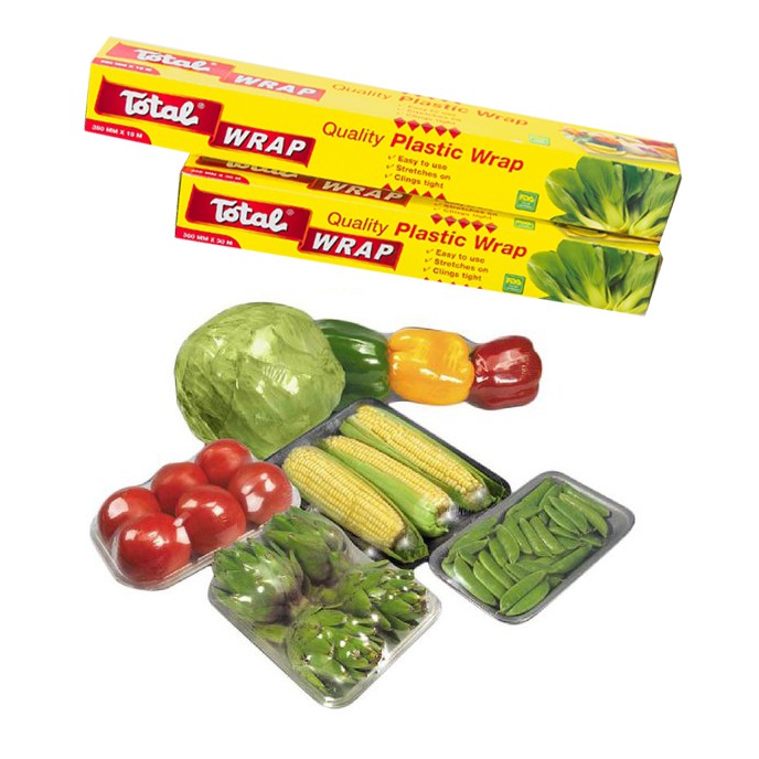 Jual TOTAL Plastik Wrap Makanan / Plastik Buah / Plastik Makanan ...