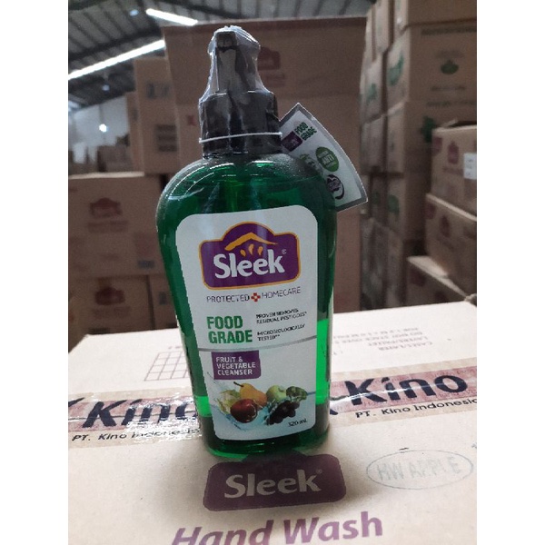 Jual Sleek Protected Homecare Fruit & Vegetable Cleanser 320 ml ...