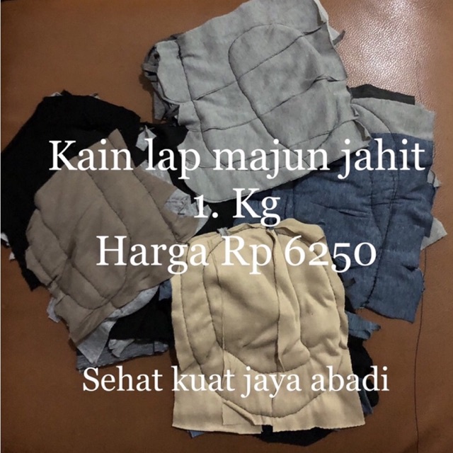 Jual KAIN LAP MAJUN WARNA JAHIT KILOAN | Shopee Indonesia