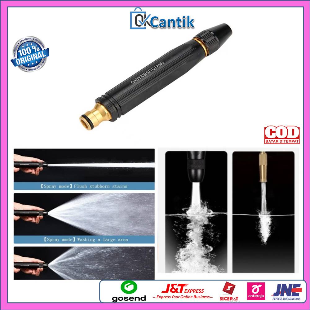 Jual Semprotan Cuci Motor Nozzle sprayer Kepala Alat Semprot air lurus ...