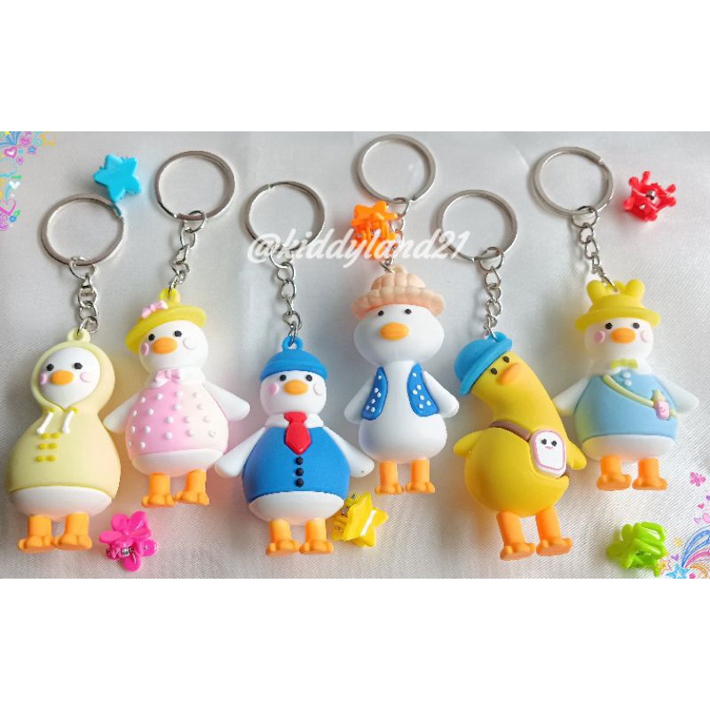 Jual Gantungan Kunci Rubber PVC Karakter Bebek Kostum | Shopee Indonesia