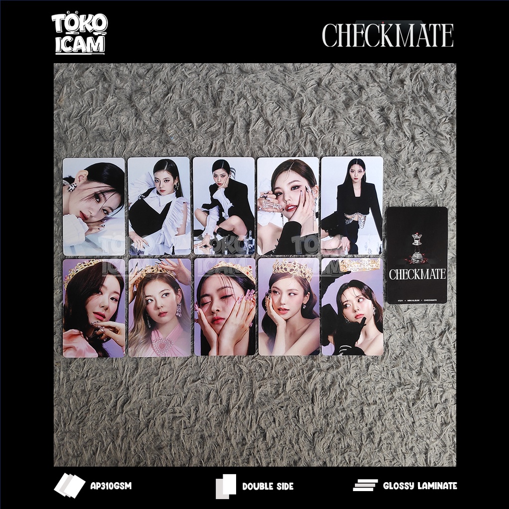 Jual Photocard ITZY | Checkmate Sneakers ver | Chaeryeong Lia Ryujin ...