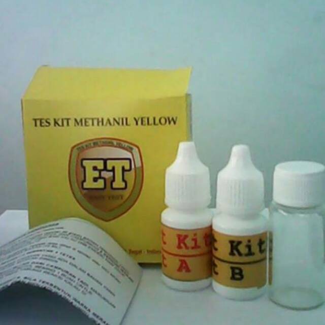 Jual Test Kit Methanil Yellow Easy Test Kit | Shopee Indonesia