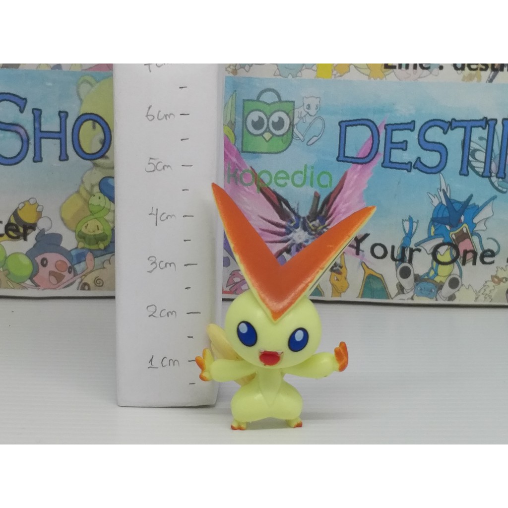 Jual Victini Mode A Pokemon Figure Gen 5 Mainan Anak Indonesia|Shopee ...