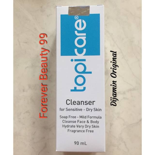 Jual Topicare Cleanser for Sensitive - Dry Skin 90 ml | Shopee Indonesia