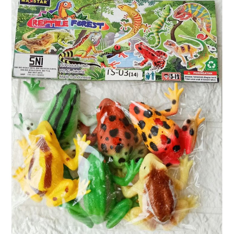 Jual Mainan Kodok Katak isi 6pcs | Shopee Indonesia