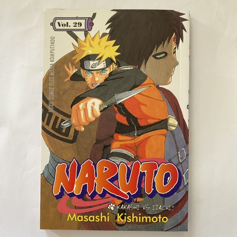 Jual Buku Komik Bekas - Naruto vol 29 - Masashi Kishimoto | Shopee Indonesia