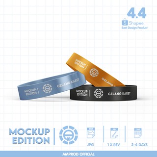 Jual JASA DESAIN PRODUK MOCKUP | DESAIN GELANG KARET SOUVENIR | Shopee ...