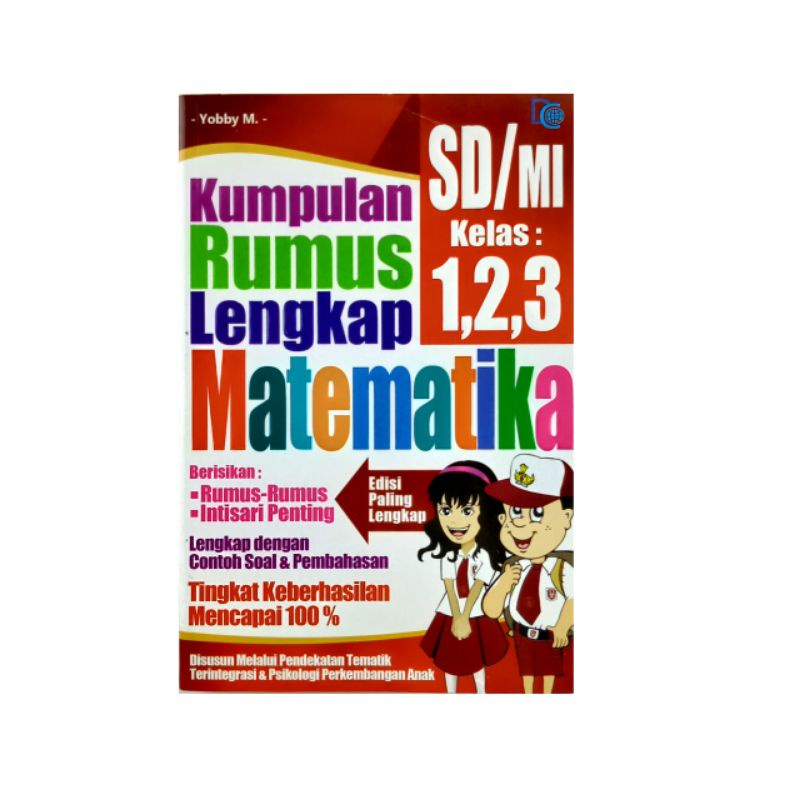 Jual Buku Kumpulan Rumus Lengkap Matematika SD/MI Kelas 1,2,3 | Shopee ...