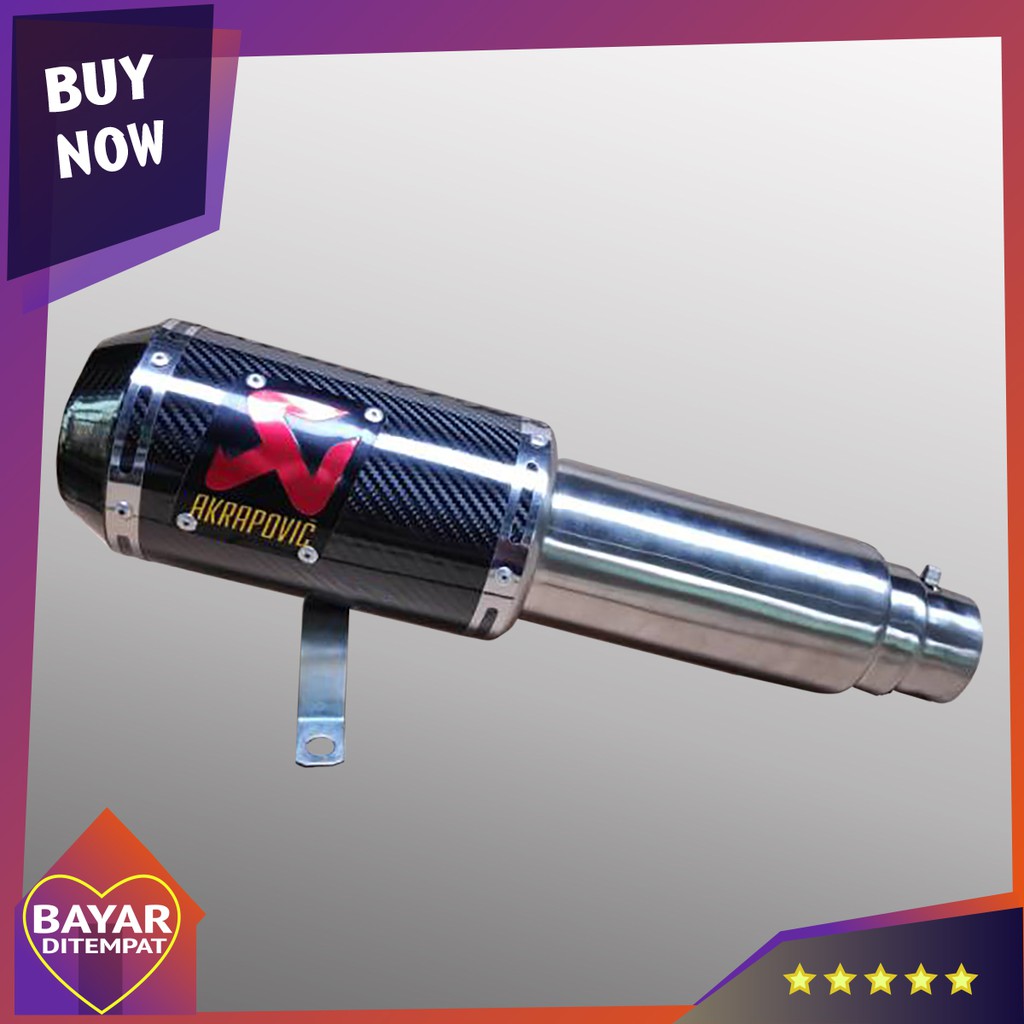 Jual Knalpot Racing Akrapovic Gp M1 Lorenzo Carbon SIlencer/Muffler ...