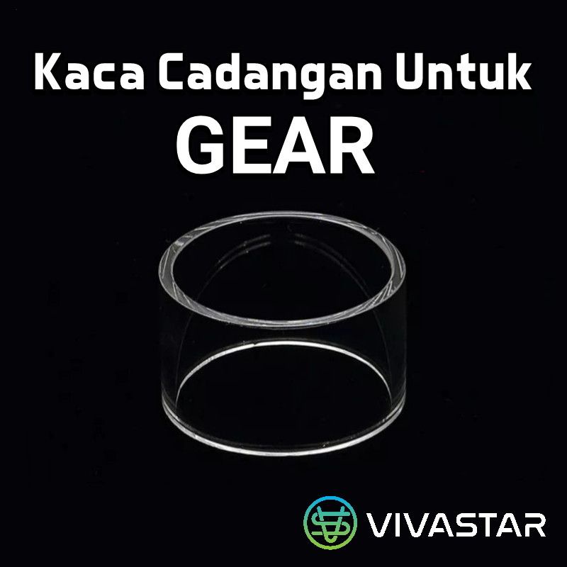 Jual Kaca OFRF Gear RTA Tube Lurus Glass Tank Cadangan | Shopee Indonesia