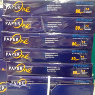 Jual Kertas HVS F4 Satu Rim / Folio 80 Gram Paper One | Shopee Indonesia