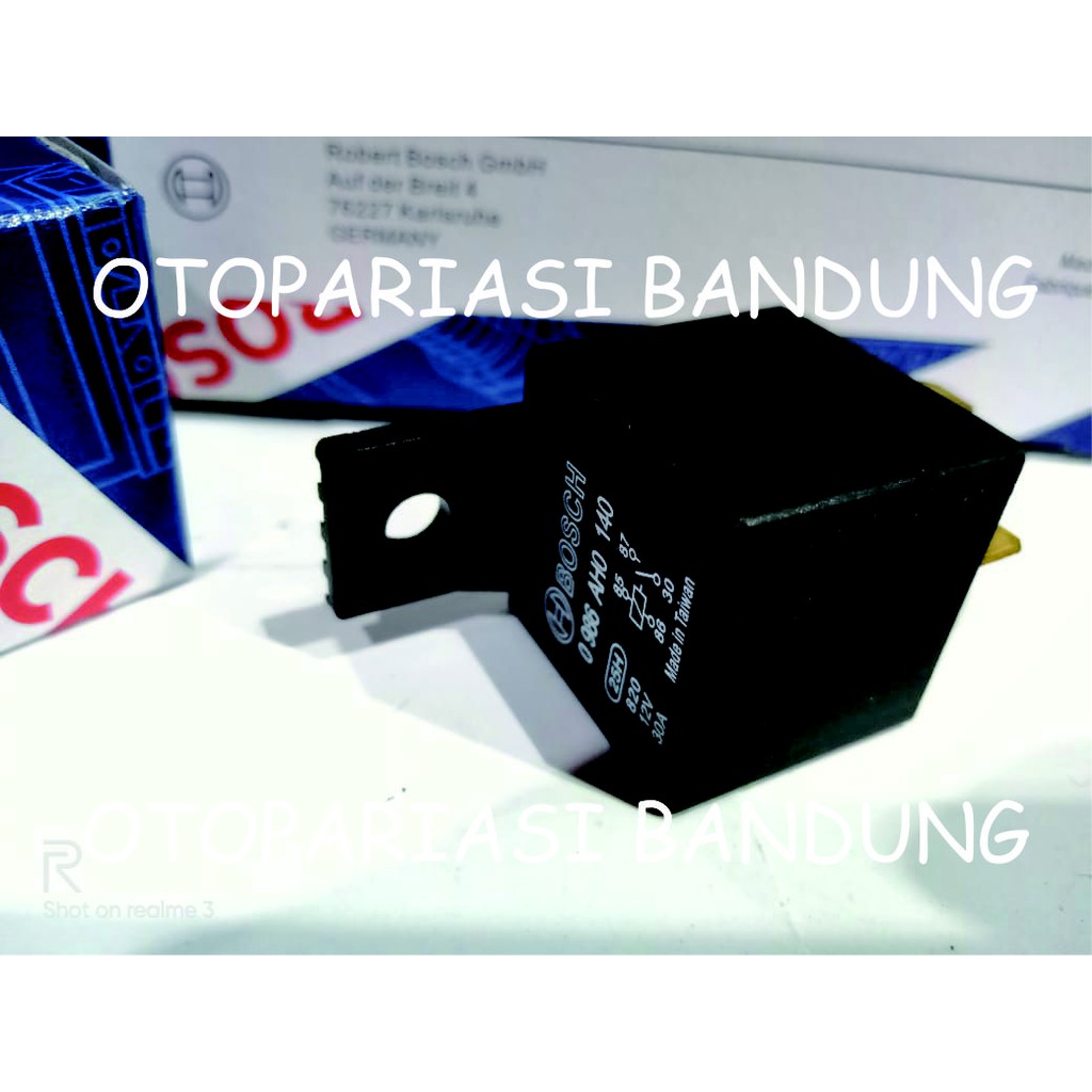 Jual Relay Bosch 12v Kaki 4 Pin Rellay Original Asli Relai Motor Mobil ...