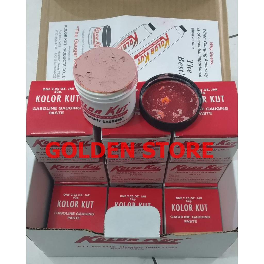 Jual Jual Kolor Kut Pasta Minyak - kolorkut Gasoline Gauging Paste ...