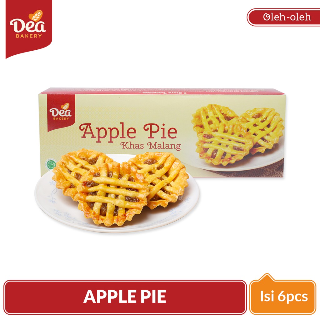 Jual Apple Pie Dea Bakery - isi 6 pcs | Shopee Indonesia