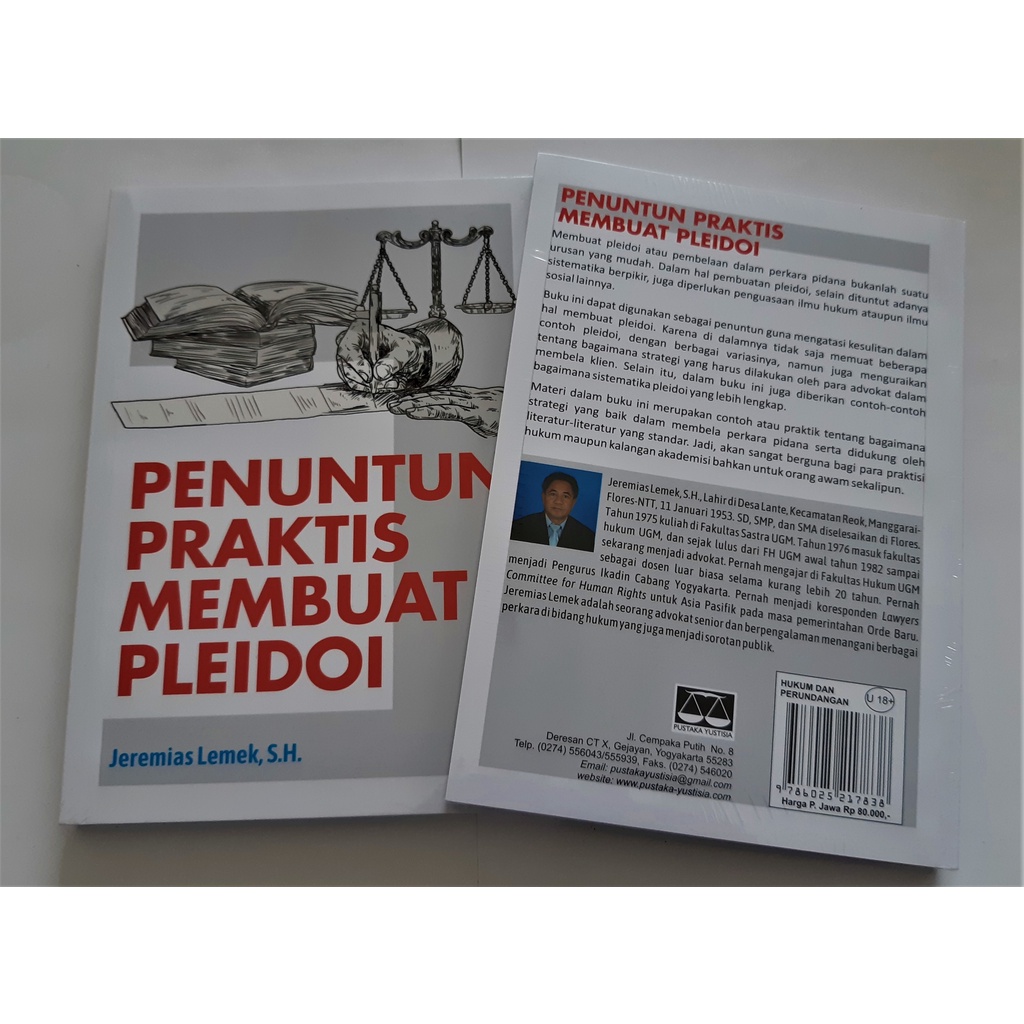 Jual Buku Penuntun praktis membuat Pledoi | Shopee Indonesia