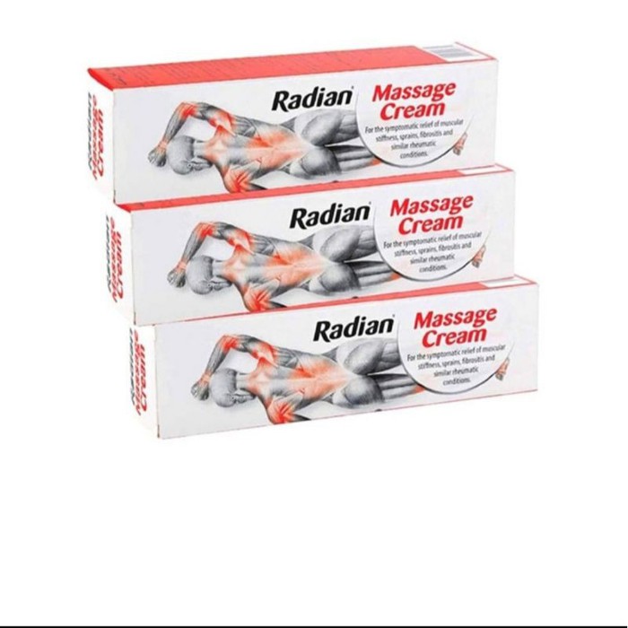 Jual ORIGINAL Radian Massage Cream Saudi Untuk Urat Saraf Kejepit Dan Rematik | Shopee Indonesia
