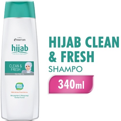 Jual Emeron Shampoo Hijab Clean And Fresh 340Ml | Shopee Indonesia