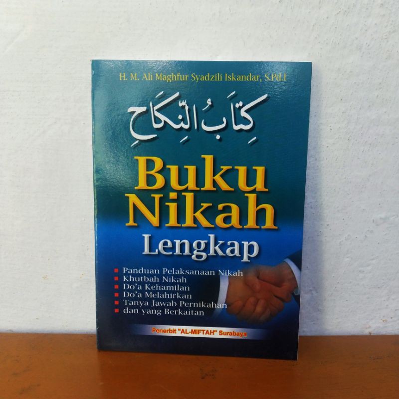 Kitab nikah buku nikah lengkap buku naib | Shopee Indonesia