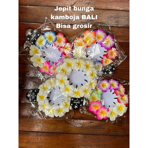 Jual Jepit bunga kamboja khas bali oleh oleh bali | Shopee Indonesia