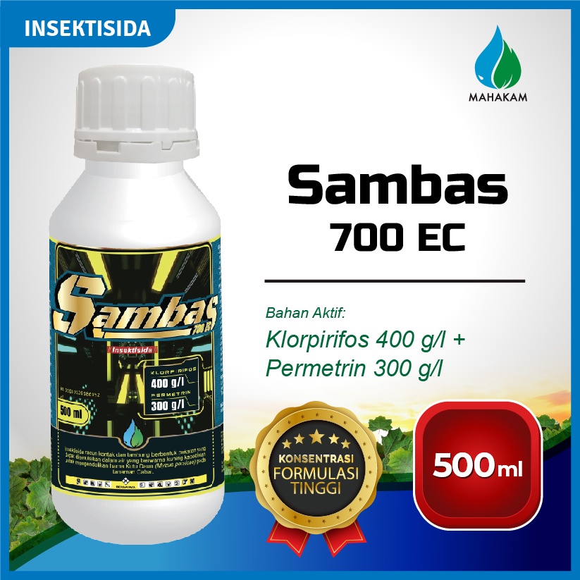 Jual Mahakam Sambas 700 EC 500 ml - Insektisida Pestisida - Pembasmi Hama Penyakit Tanaman Cabai ...