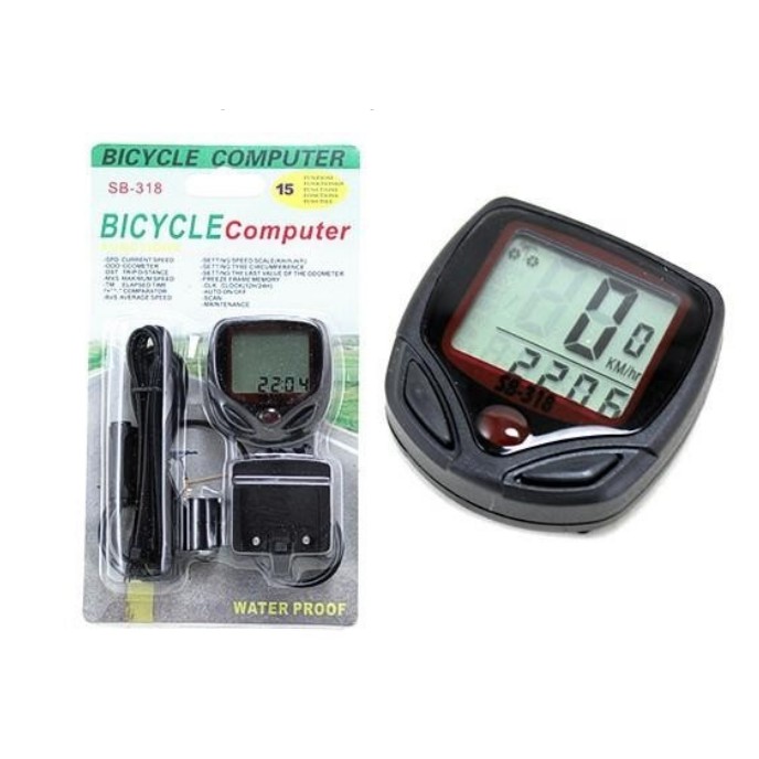 Jual Speedometer Digital Alat Ukur Kecepatan Sepeda Spedometer Wireless ...