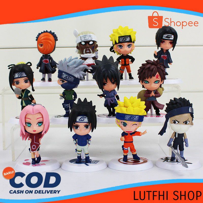 Jual Action figure anime Akatsuki naruto Koleksi Mainan miniatur Action ...
