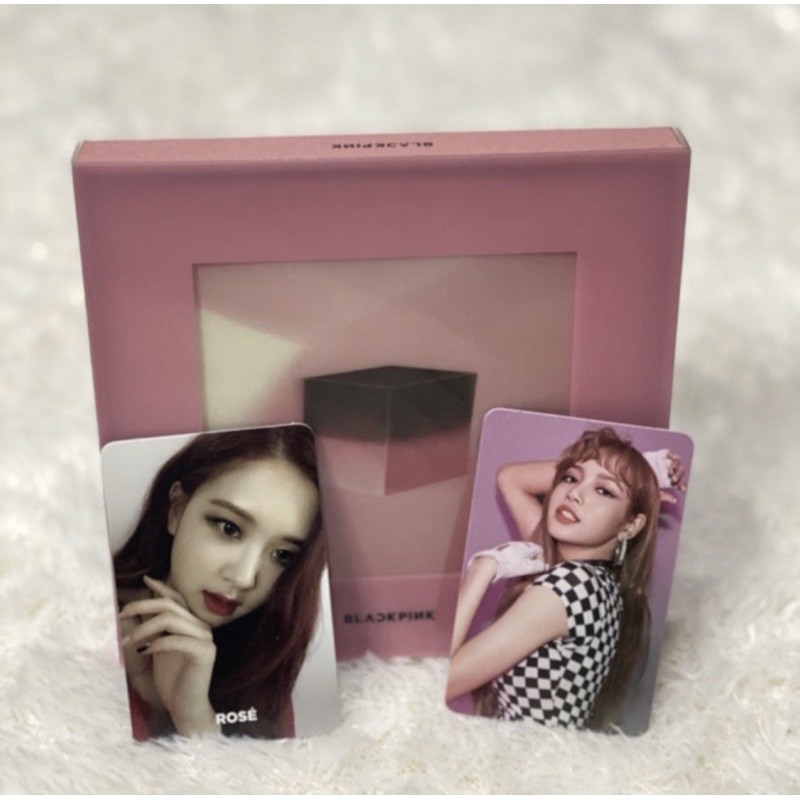 Jual BLACKPINK Square Up Album Unsealed LISA ROSE -Pink Ver | Shopee ...