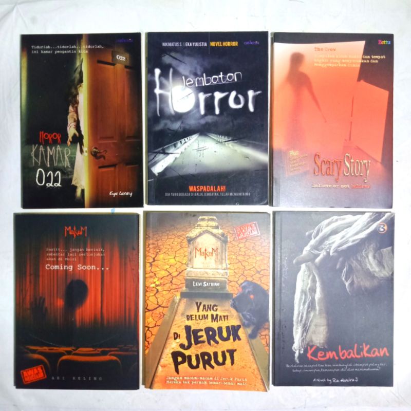 Jual Novel Horor Kamar 022/Jembatan Horor/Scary Story/Coming Soon ...