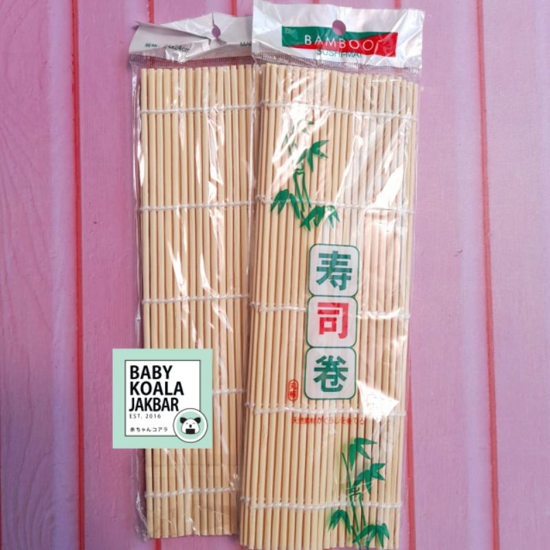 BAMBOO SUSHI MAT ROLLER Bambu Penggulung Sushi 1 Pcs | Simpul Non ...