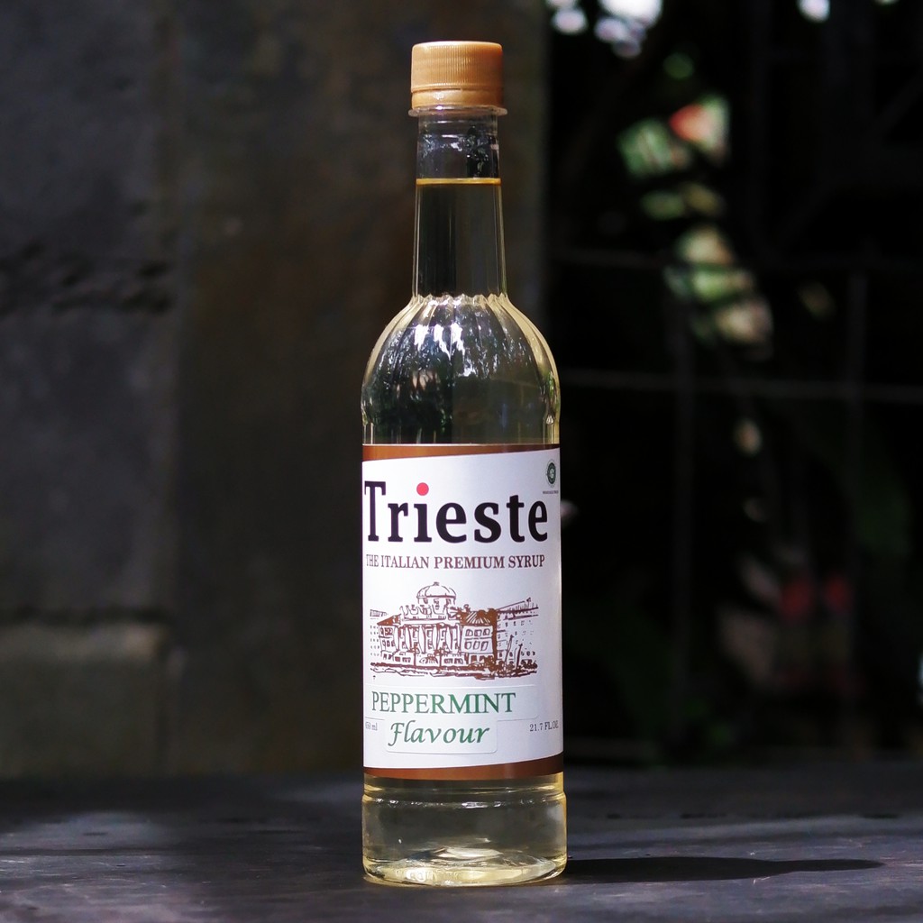 Jual Sirup Trieste Peppermint 650 ml - The Italian Premium Syrup ...