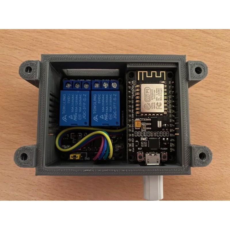 Jual Case | Casing Box NodeMCU ESP8266 Plus Relay 2 Channel IoT ...
