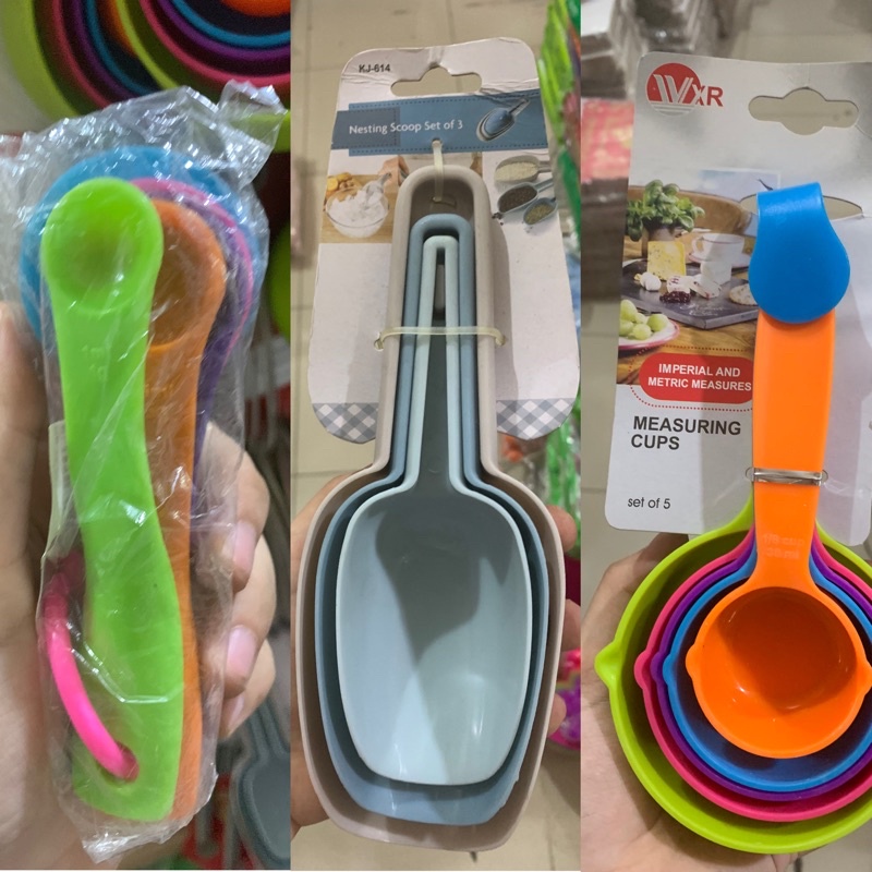 Jual Takaran Sendok Dapur Takar Ukur 5 Set Ukuran Kue Air Susu Tepung ...