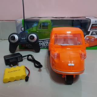 Jual Mainan Mobil Bemo Remote Control - RC Bemo Bajaj - Mainan Mobil ...