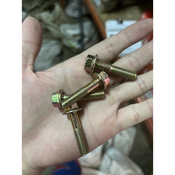 Jual BAUT FLANGE M8 x 35 BAUT TAPAK / BAUT TOPI /FLANGE BOLT KUNCI 12 pjg 3.5 cm Indonesia ...