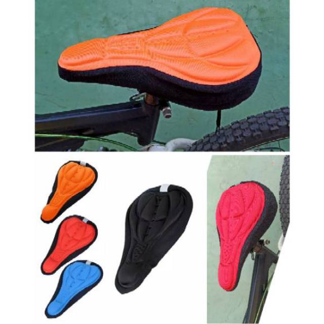 Jual Sarung Jok Sepeda Cover Sadel Sepeda Dimensi 3D Saddle Gunung MTB ...