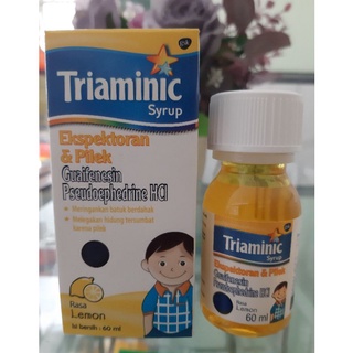 Jual TRIAMINIC EXPECTORANT PILEK 60ML | TRIAMINIC EXPECTORANT PILEK ...