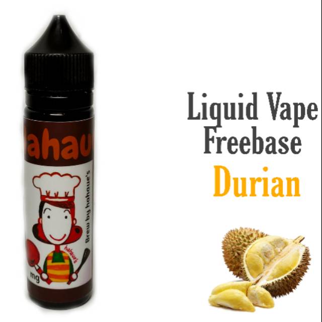 Jual Liquid Freebase US by Hahaues Flavor Durian 60ml 0mg - 9mg us ...
