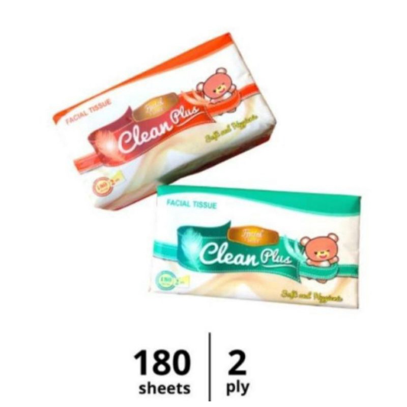 Jual tissue clean plus 180sheet | Shopee Indonesia